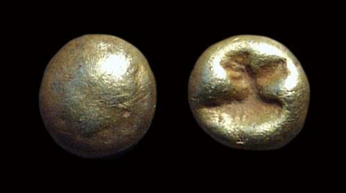 IONIA, Uncertain. EL 24th Stater (0.52g), c. 650-625 BC. | Greek Coins