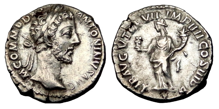 Commodus Ar Denarius | Roman Imperial Coins