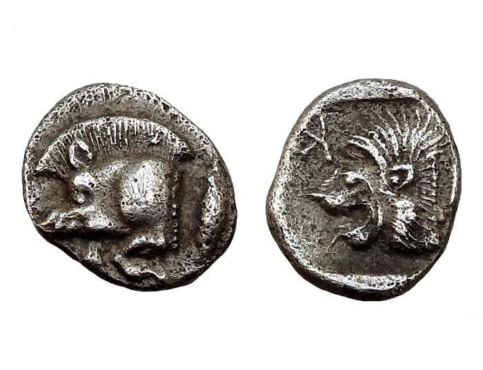 Mysia Kyzikos Ar Obol | Greek Coins