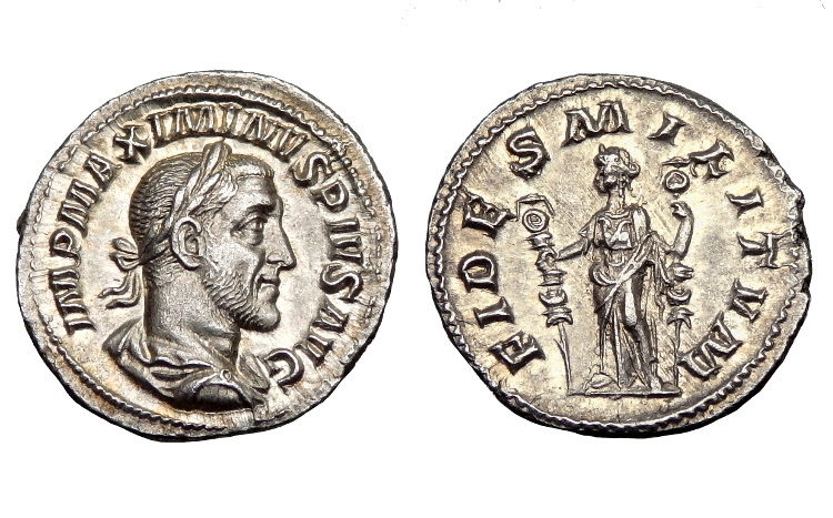 Maximinus Ar Denarius | Roman Imperial Coins