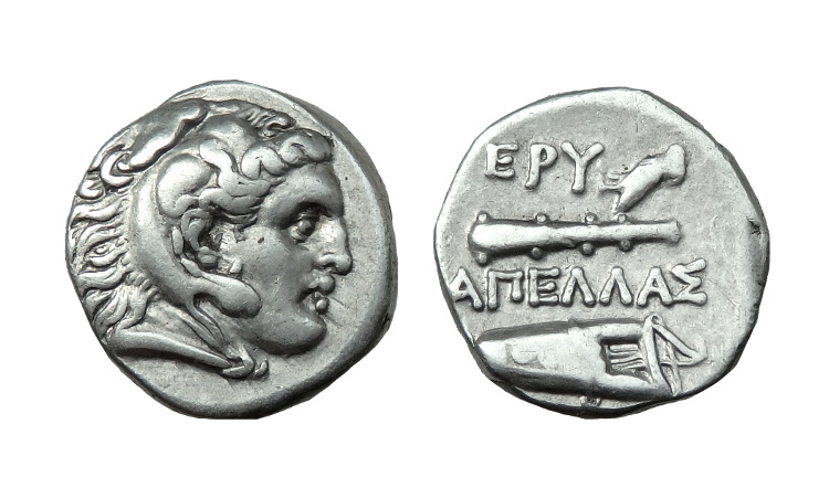 Ionia Erythrae Ar Drachm. Fine Detail | Greek Coins