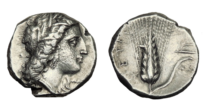 Lucania Metapontion Ar Stater | Greek Coins