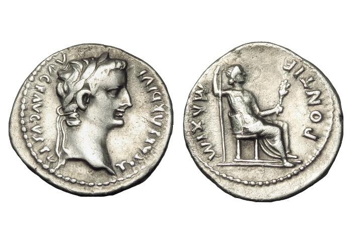 Tiberius Ar Denarius | Roman Imperial Coins