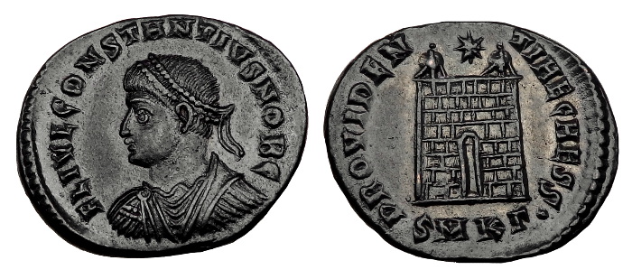 Constantius II Ae 3. Super Detail | Roman Imperial Coins