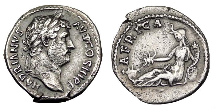 Hadrian Ar Denarius | Roman Imperial Coins