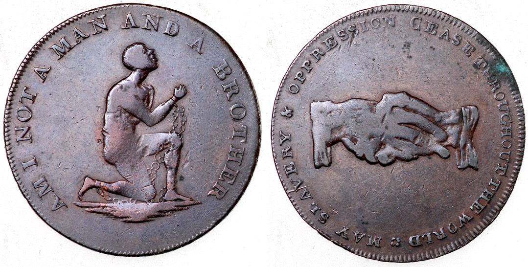Great Britain, Political & Social Series, 1790's Halfpenny Token with ...