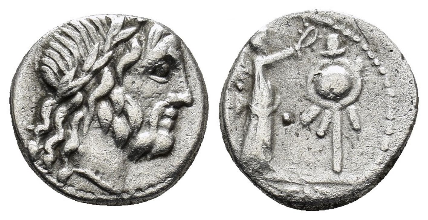 Roman Republic, Lentulus Clodianus, 88 BC, Silver Quinarius | Roman ...