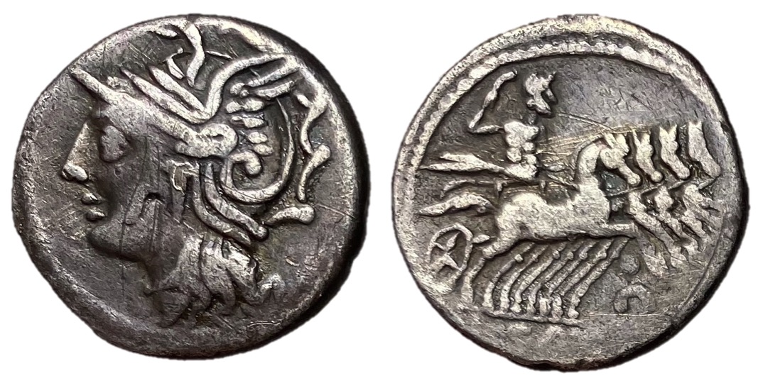 Lucius Appuleius Saturinus, 104 BC, Silver Denarius | Roman Republican ...