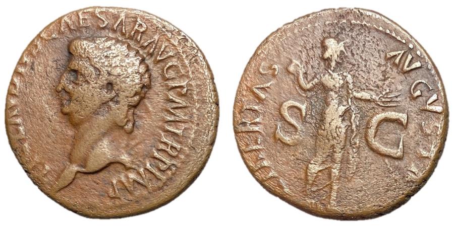 Claudius I, 41 - 54 AD, AE As with Libertas | Roman Imperial Coins