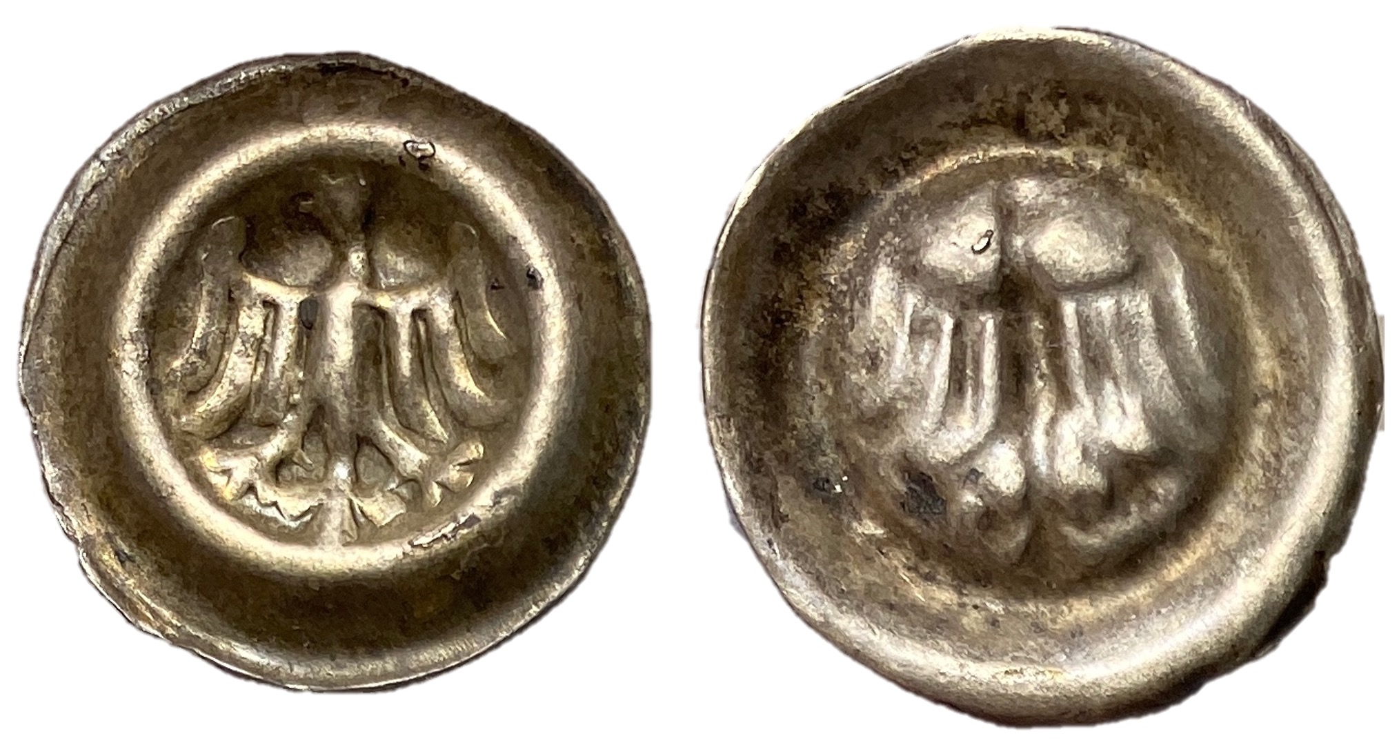 German States, Brandenburg, Friedrich II 1415 - 1440 AD, Silver Bracteat