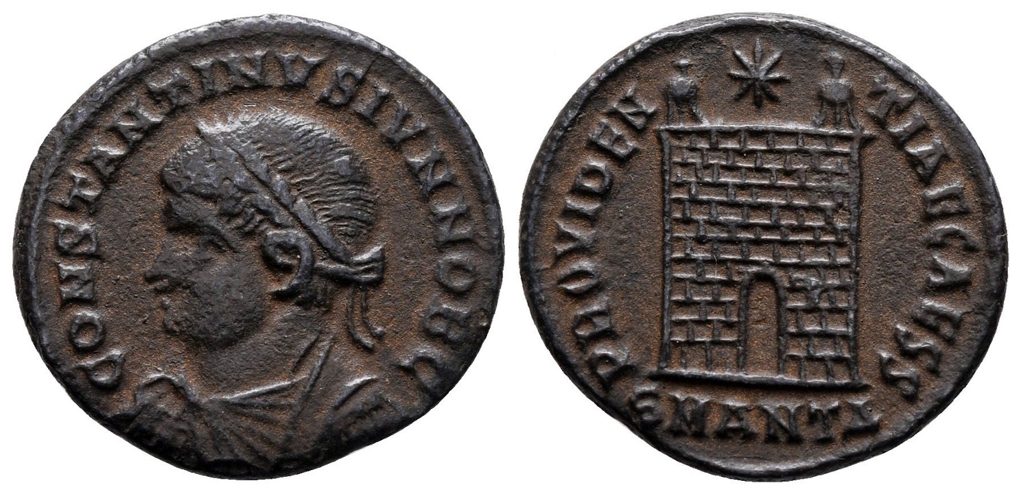 Constantine II, Caesar, 317 - 337 AD Follis of Antioch | Roman Imperial ...