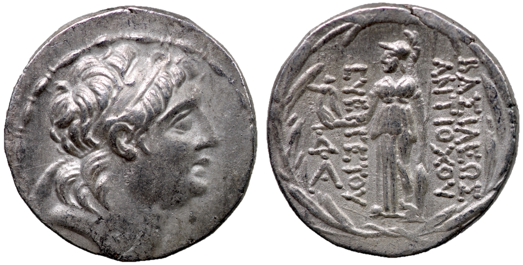 Kings of Cappadocia, Ariarathes VI, 130 - 110 BC Silver Tetradrachm