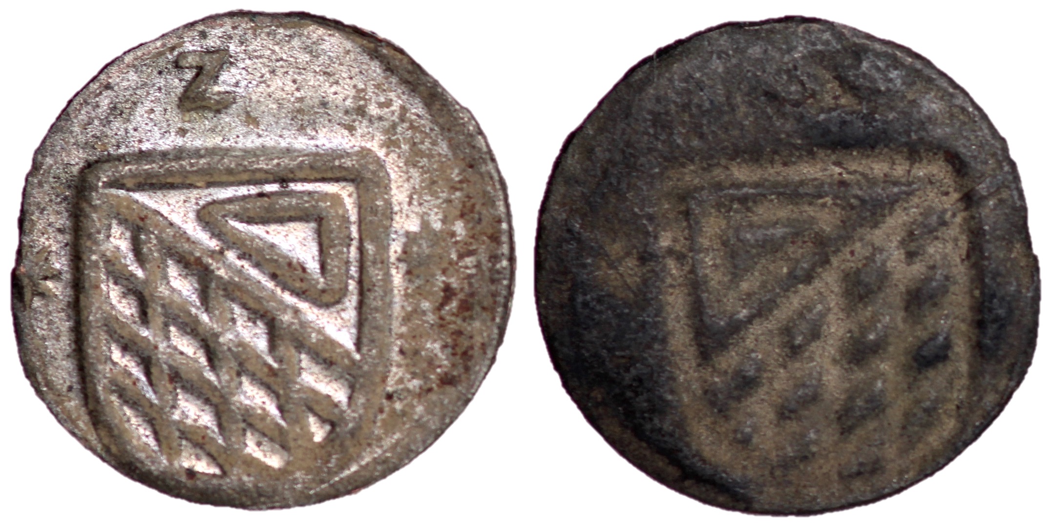 Switzerland, Zurich, Benedict von Rechburg, 1404 - 1413, Silver Pfennig