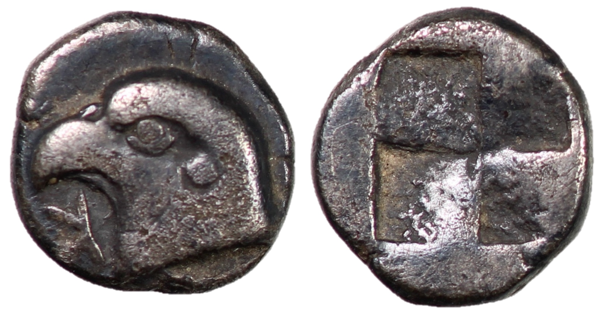 Aeolis, Kyme, 450 - 400 BC, Silver Hemiobol | Greek Coins