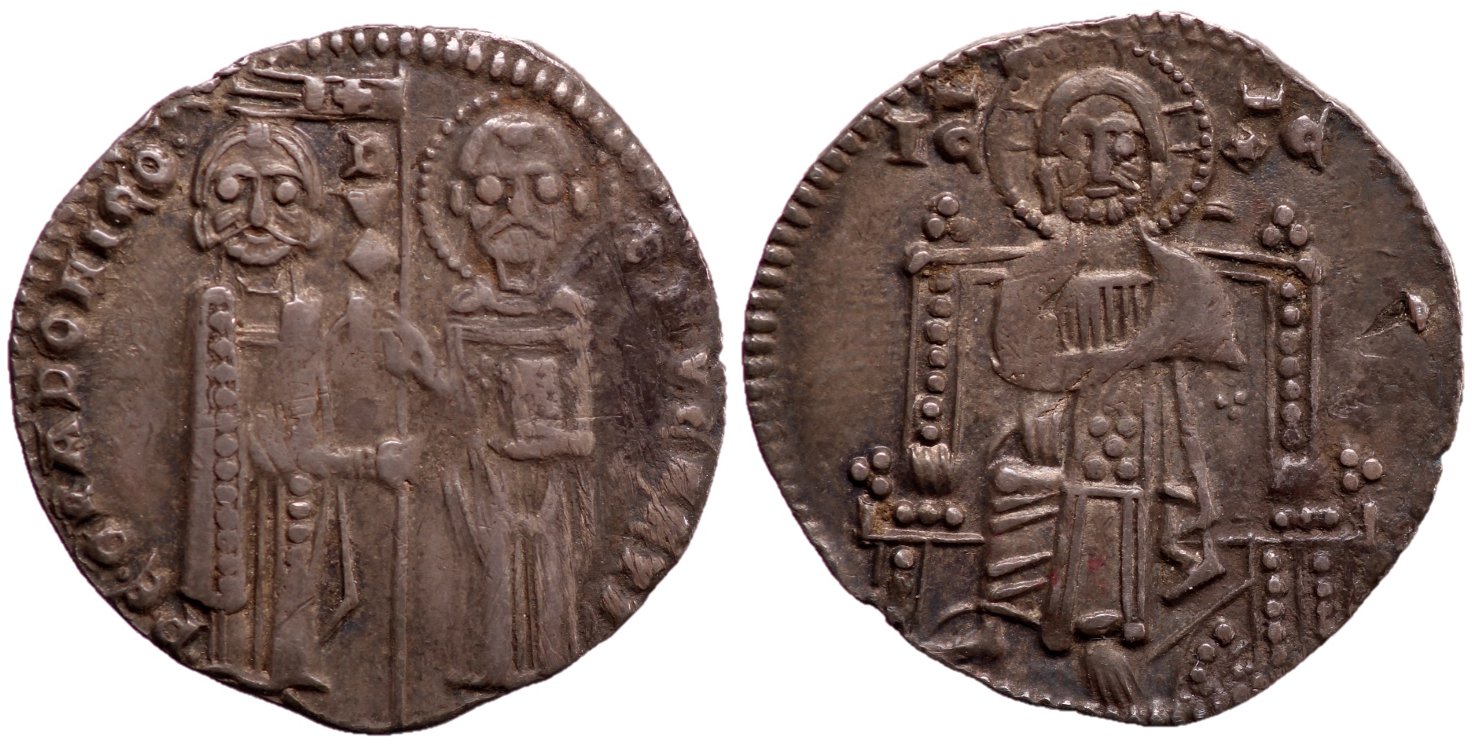 Italian States, Venice, Pietro Gradenigo, 1289 - 1311 AD, Silver Grosso