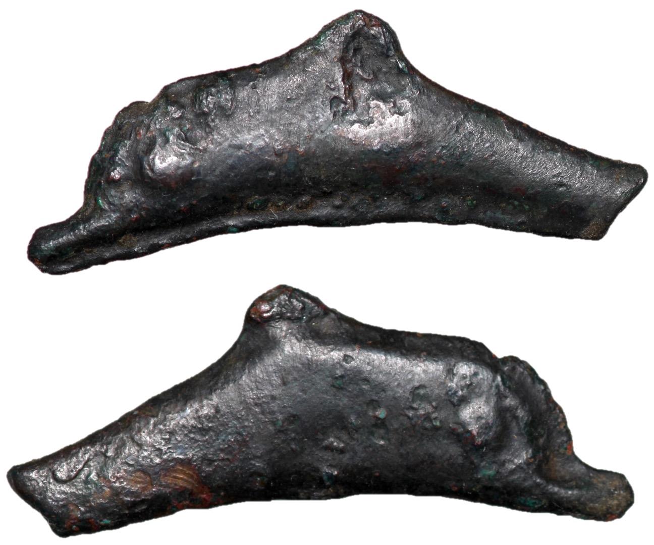 Skythia, Olbia, 5th Century BC, Cast Dolphin | Greek Coins