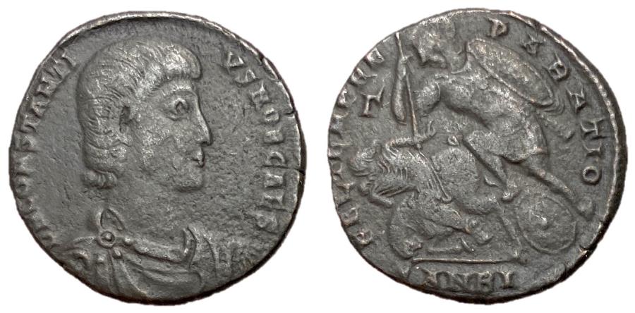 Constantius Gallus, as Caesar, Follis of Antioch, Rare | Roman Imperial ...