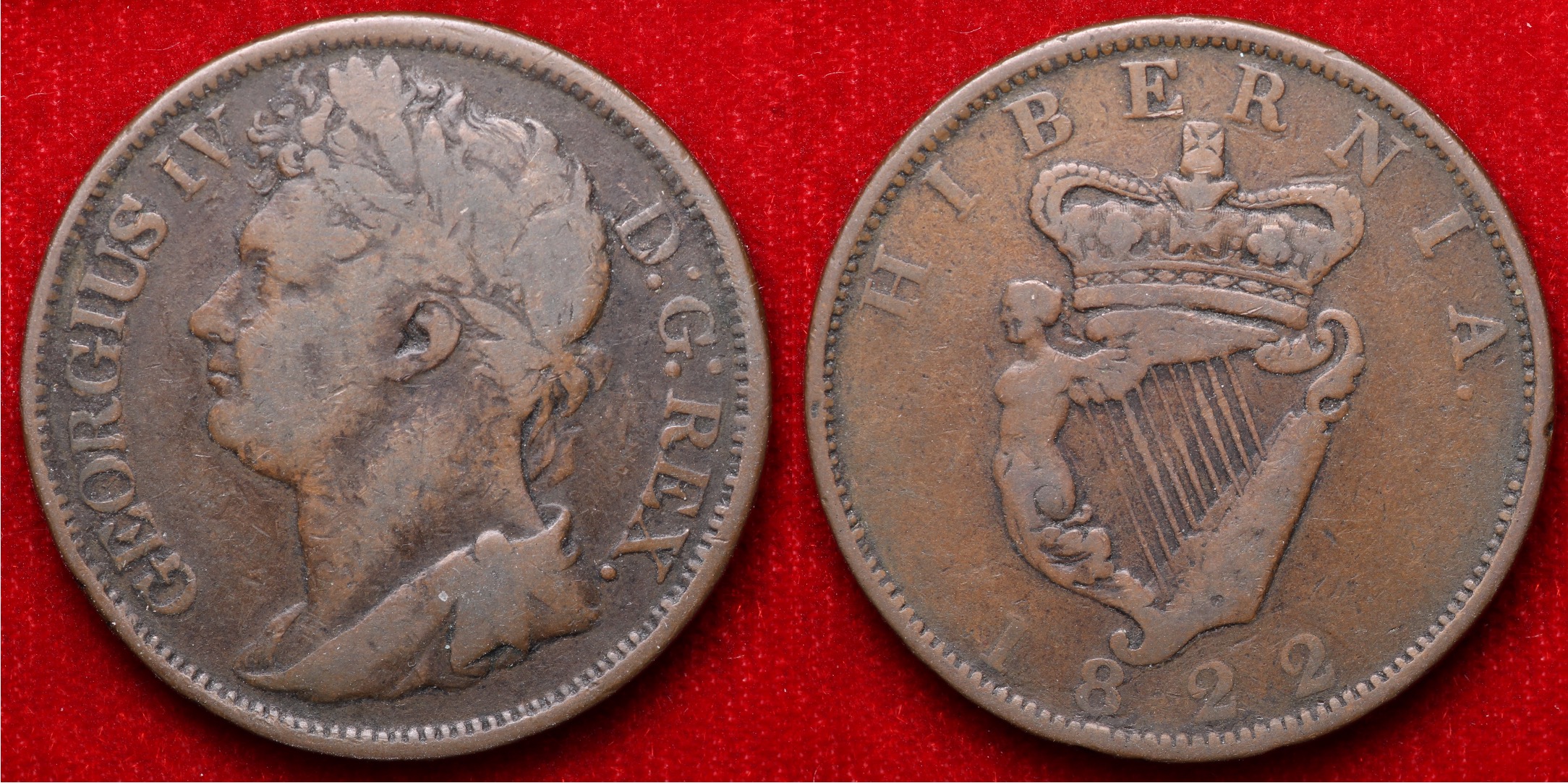 Ireland, British, 1835 Penny, 34mm | European Coins