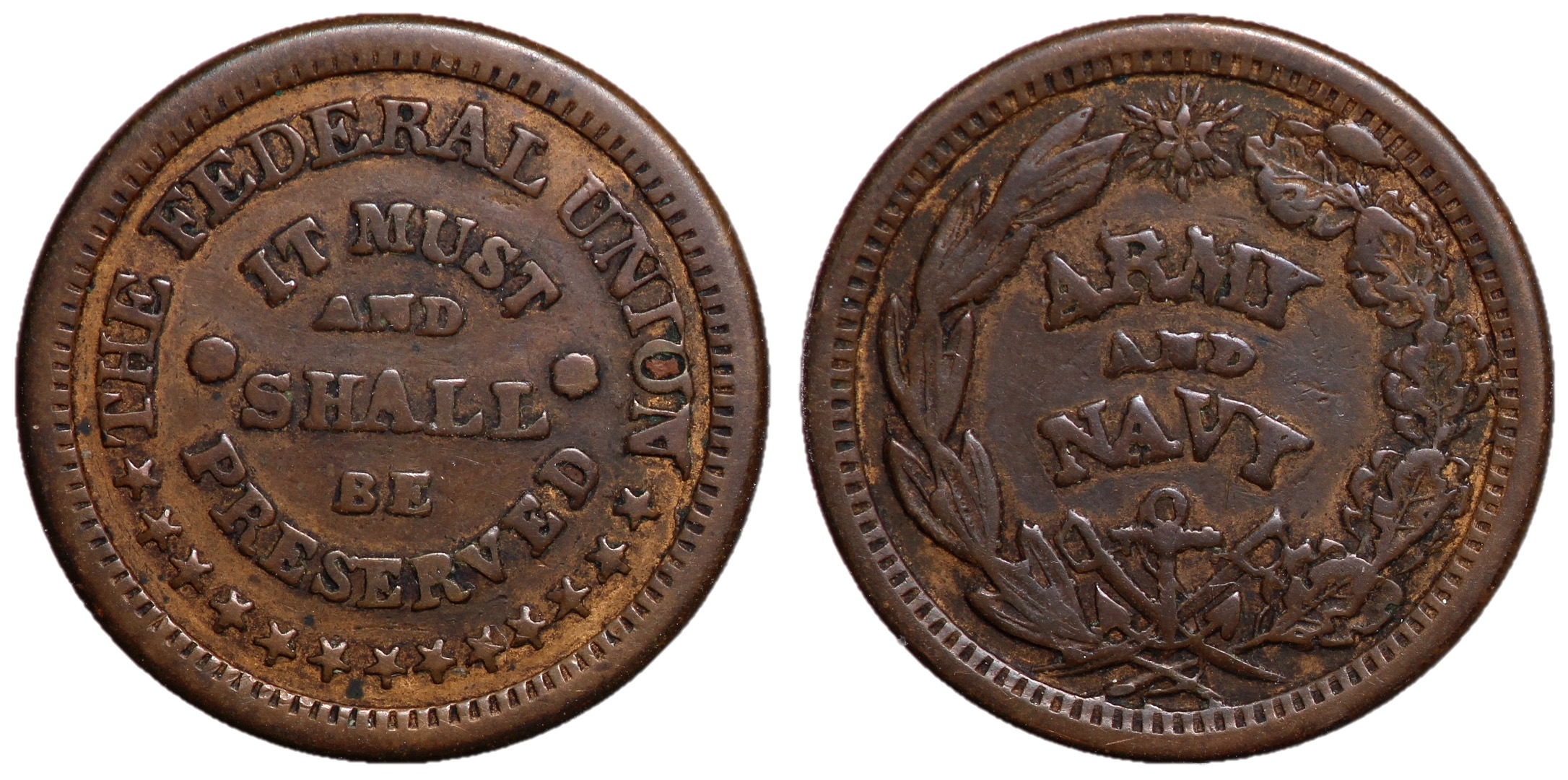 United States Civil War Token, Fuld 219/320 | Tokens & Medals