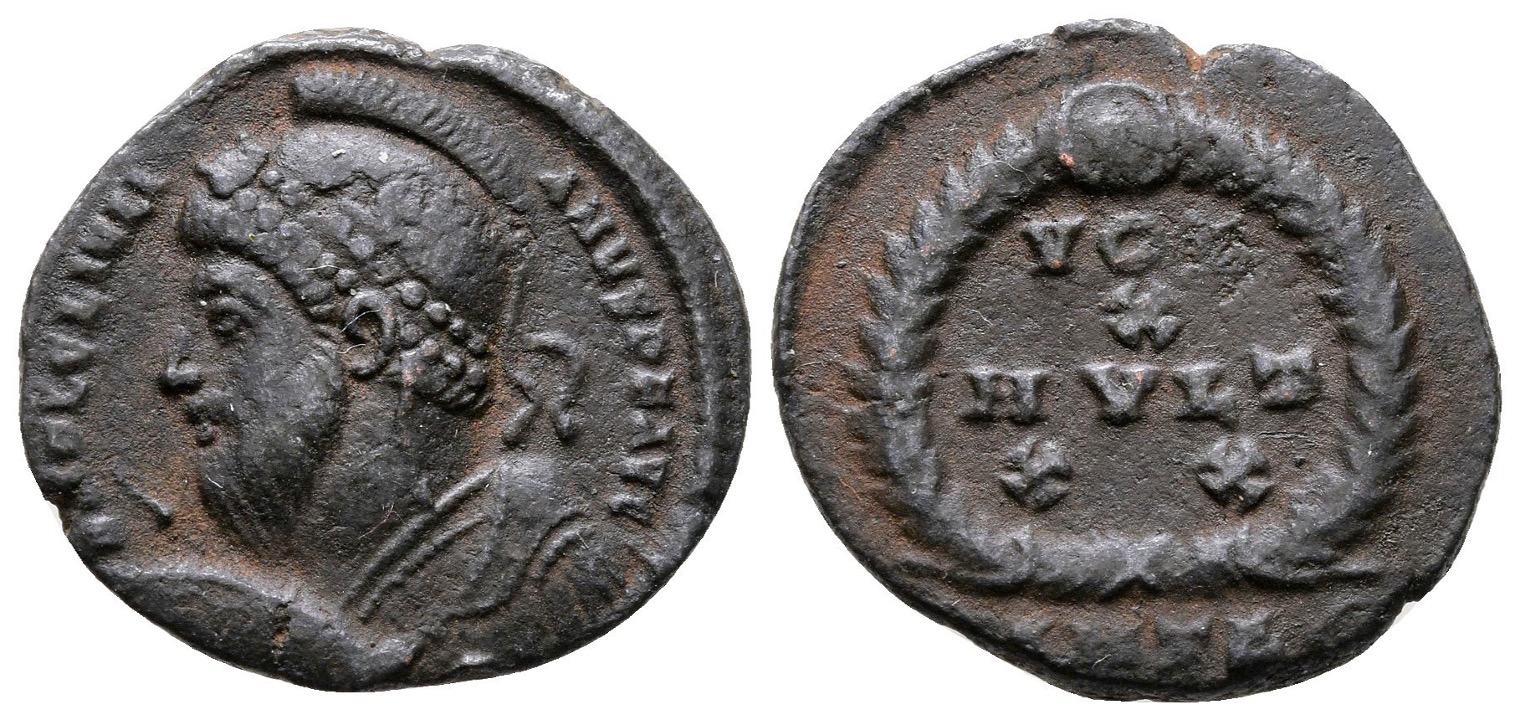 Julian II, The Apostate, 360 - 363 AD, Follis of Antioch | Roman ...