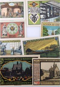 German Notgeld, 7 Notes, 1921 | World Paper Money