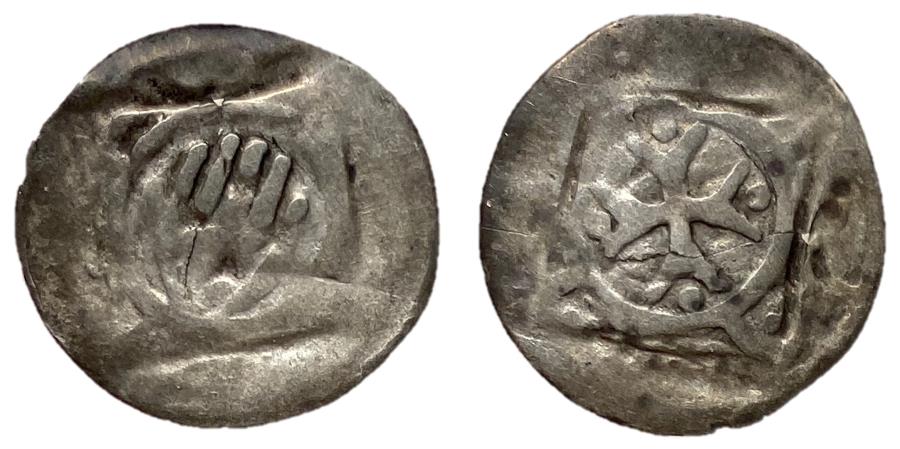 Germany, Hall in Schwaben, 14th Century Silver Heller | Medieval Coins