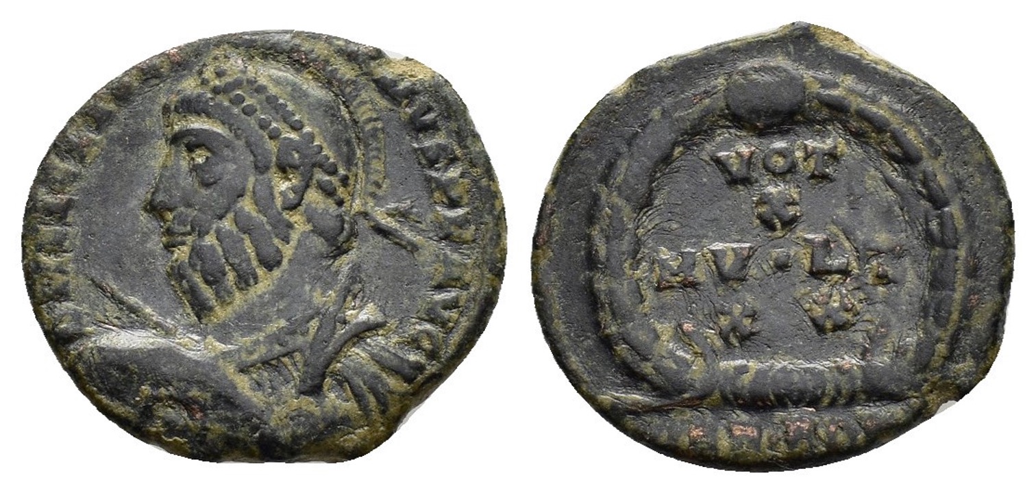 Julian II, The Apostate, 360 - 363 AD, Follis of Antioch | Roman ...