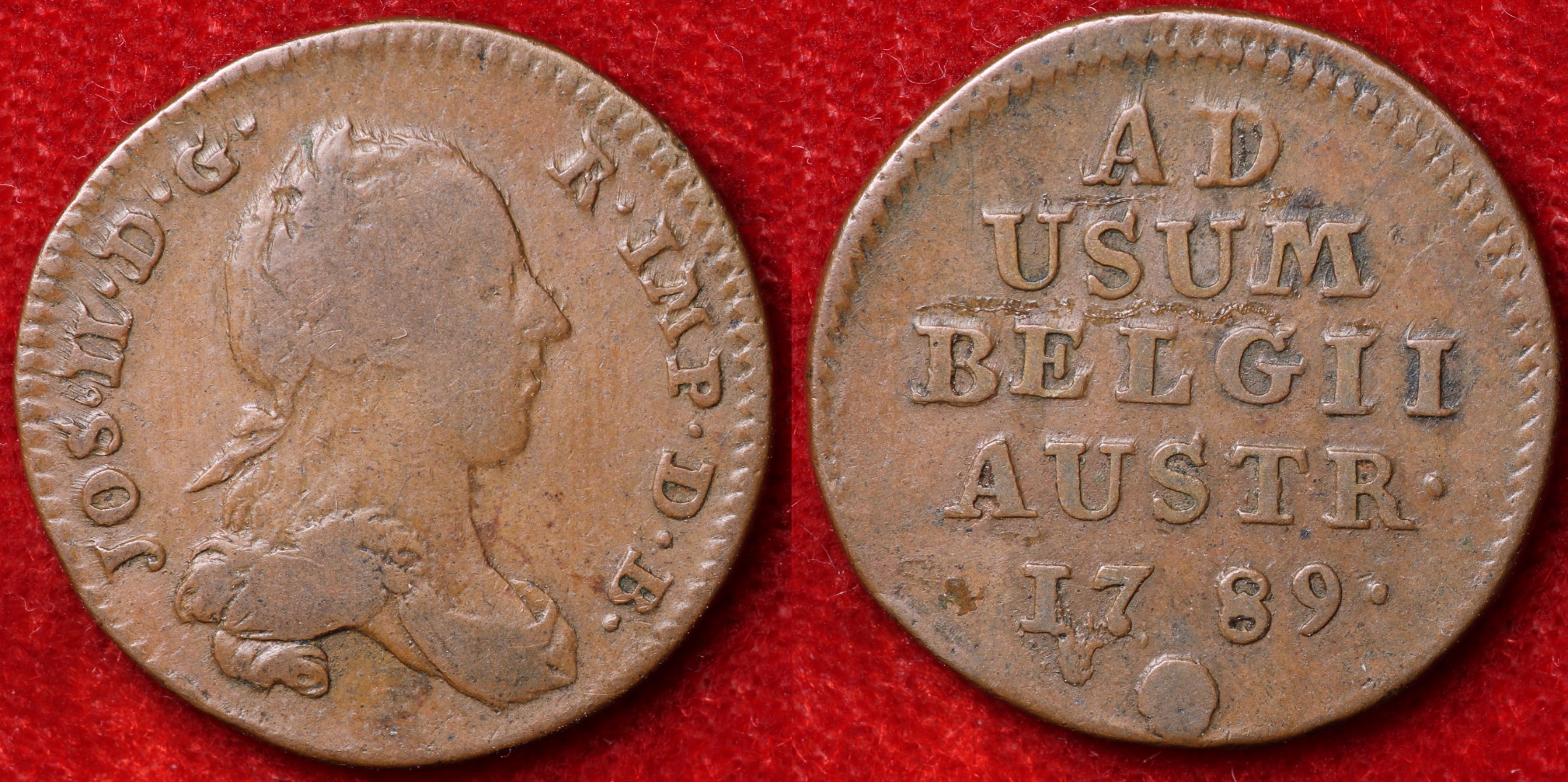 Austrian Netherlands, 1789 Liard | European Coins