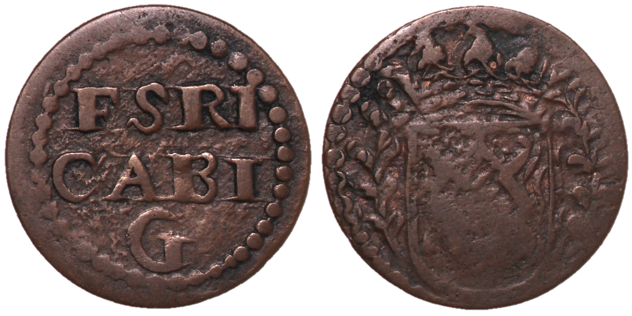 Netherlands, Dutch States, Gronsveld, 1680 - 1719, AE Duit | European Coins