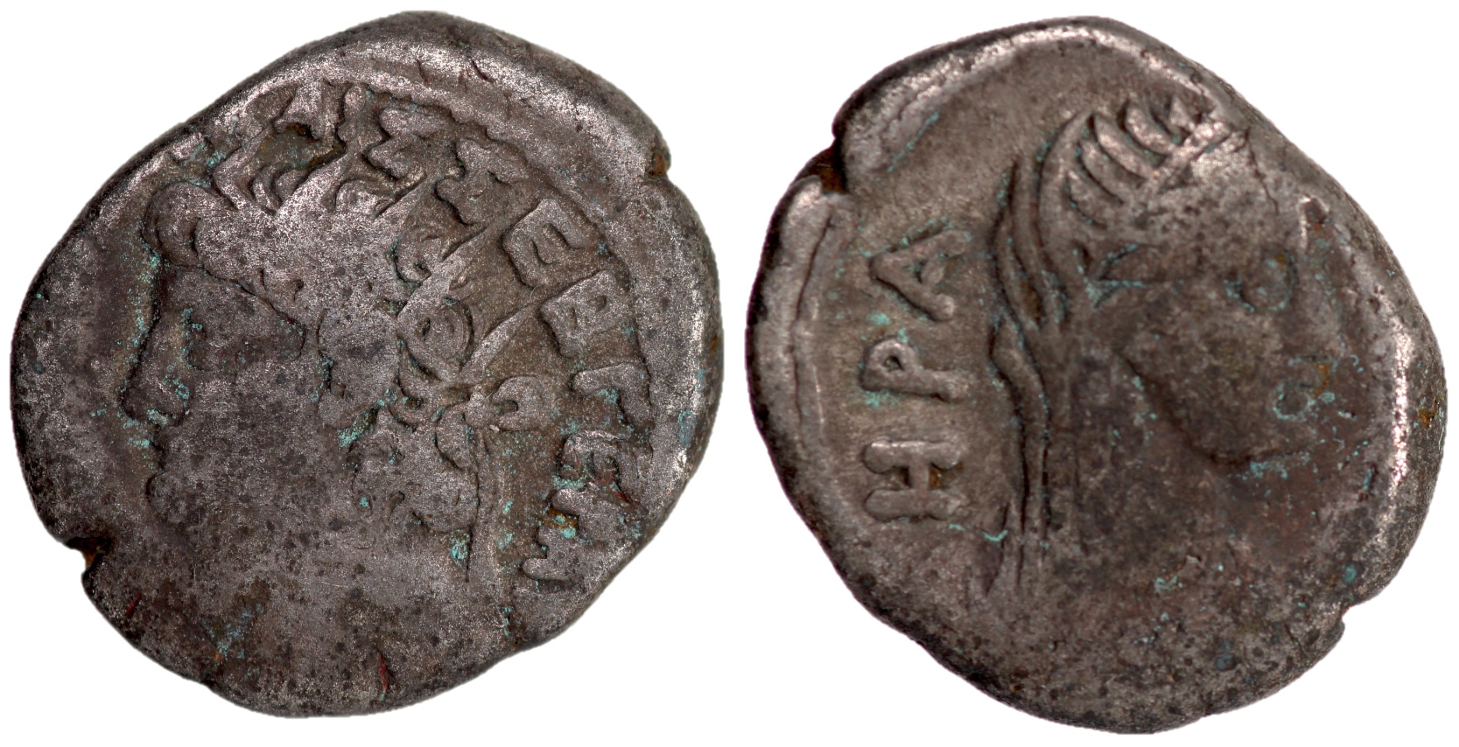 Nero, 54 - 68 AD, Tetradrachm of Alexandria with Hera | Roman Imperial ...