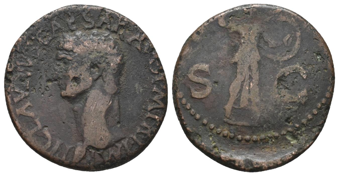 Claudius I, 41 - 54 AD, As with Minerva | Roman Imperial Coins