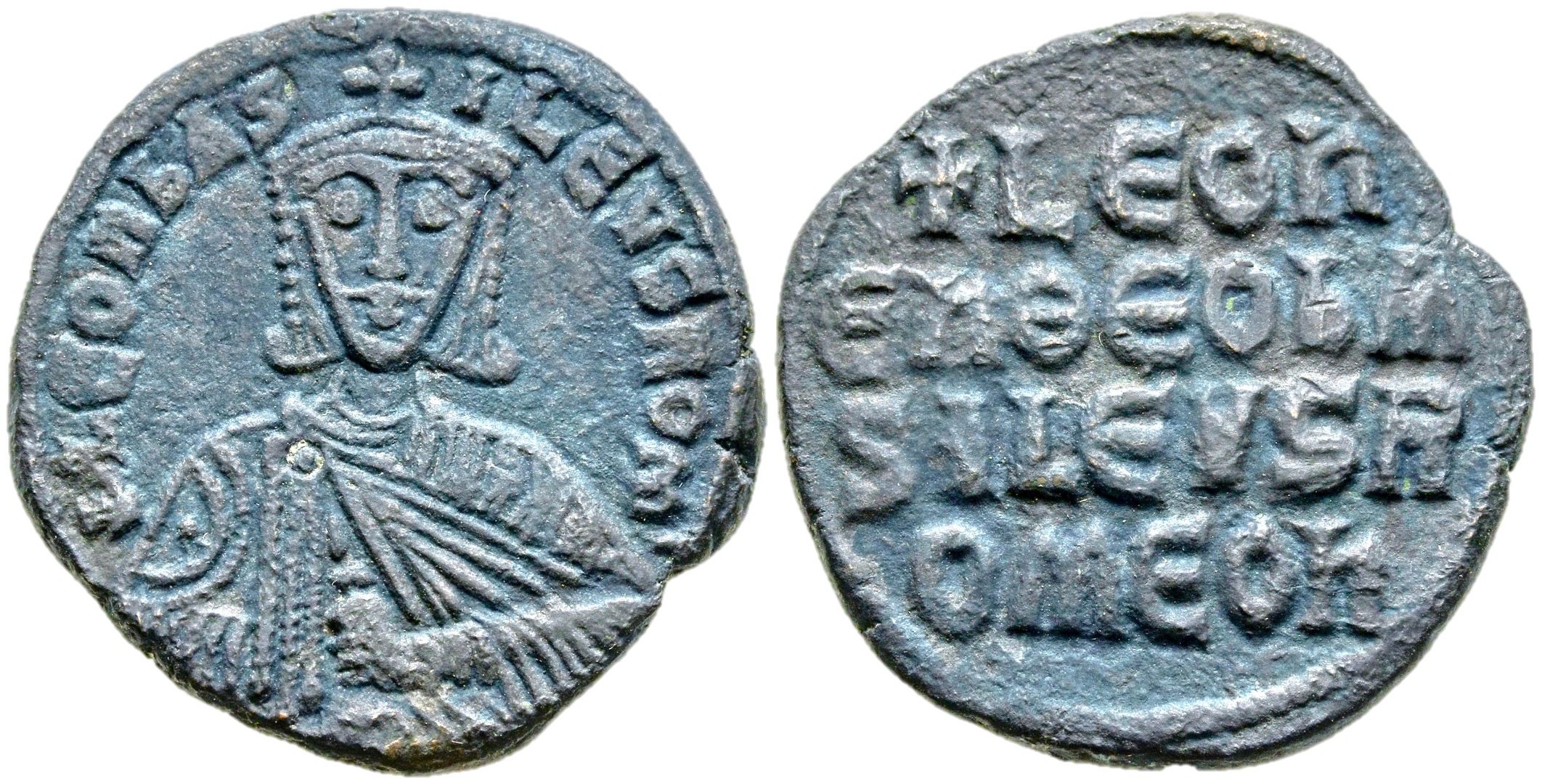 Leo VI, The Wise, 886 - 912 AD, Follis of Constantinople | Byzantine Coins