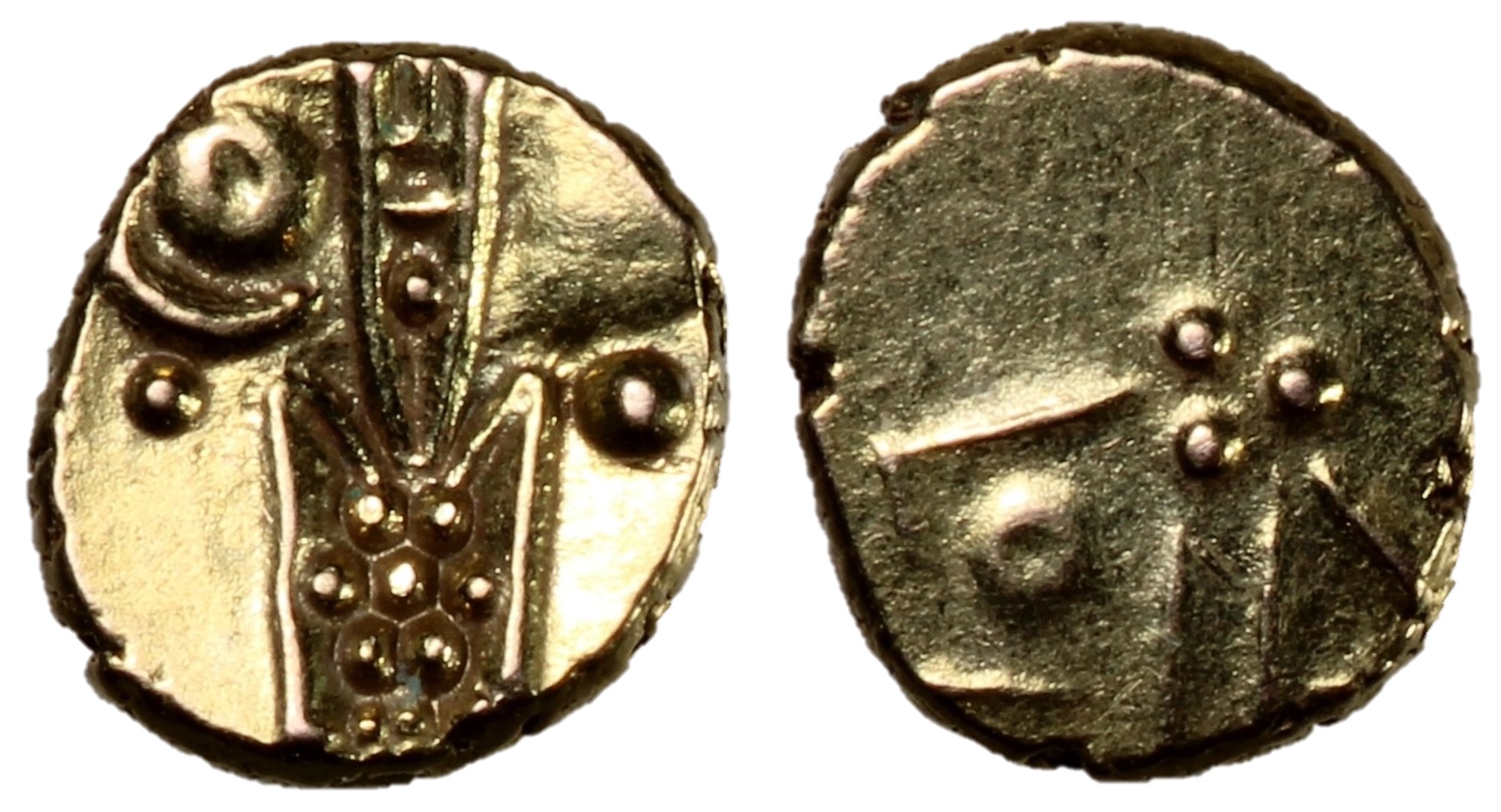 India, Dutch VOC, 1678 - 1795, Gold Fanam | Asian and Middle Eastern Coins