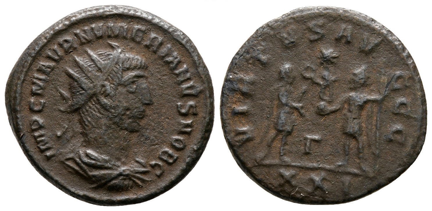 Numerian, as caesar, 282 - 283 AD, Antoninianus of Antioch | Roman ...