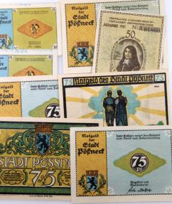 German Notgeld, 7 Notes, 1921 | World Paper Money