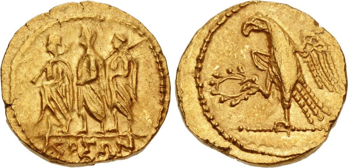 Skythia, Geto-Dacians, Koson, 1st Century BC Gold Stater | Greek Coins