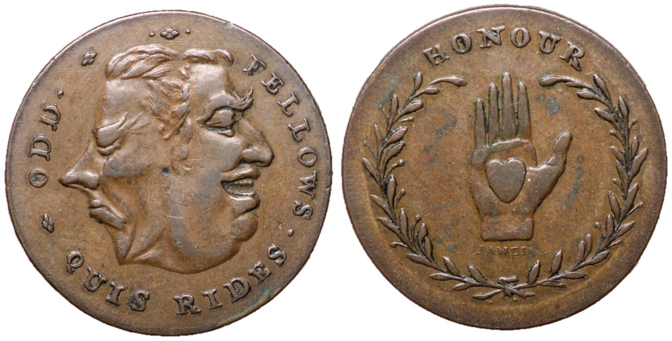 Great Britain, Middlesex, Spence's, 1790's Conder Token, D&H 804c