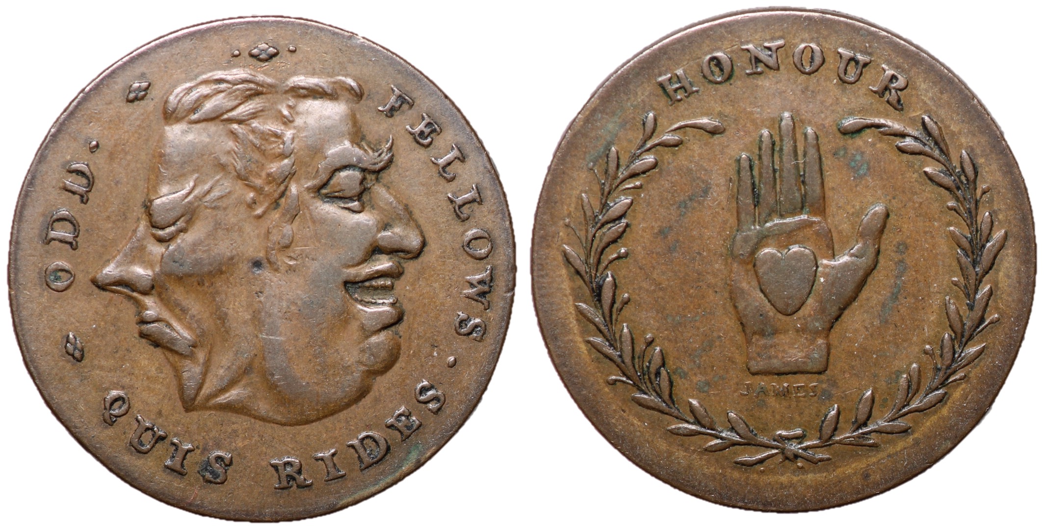 Great Britain, Middlesex, Spence's, 1790's Conder Token, D&H 804c