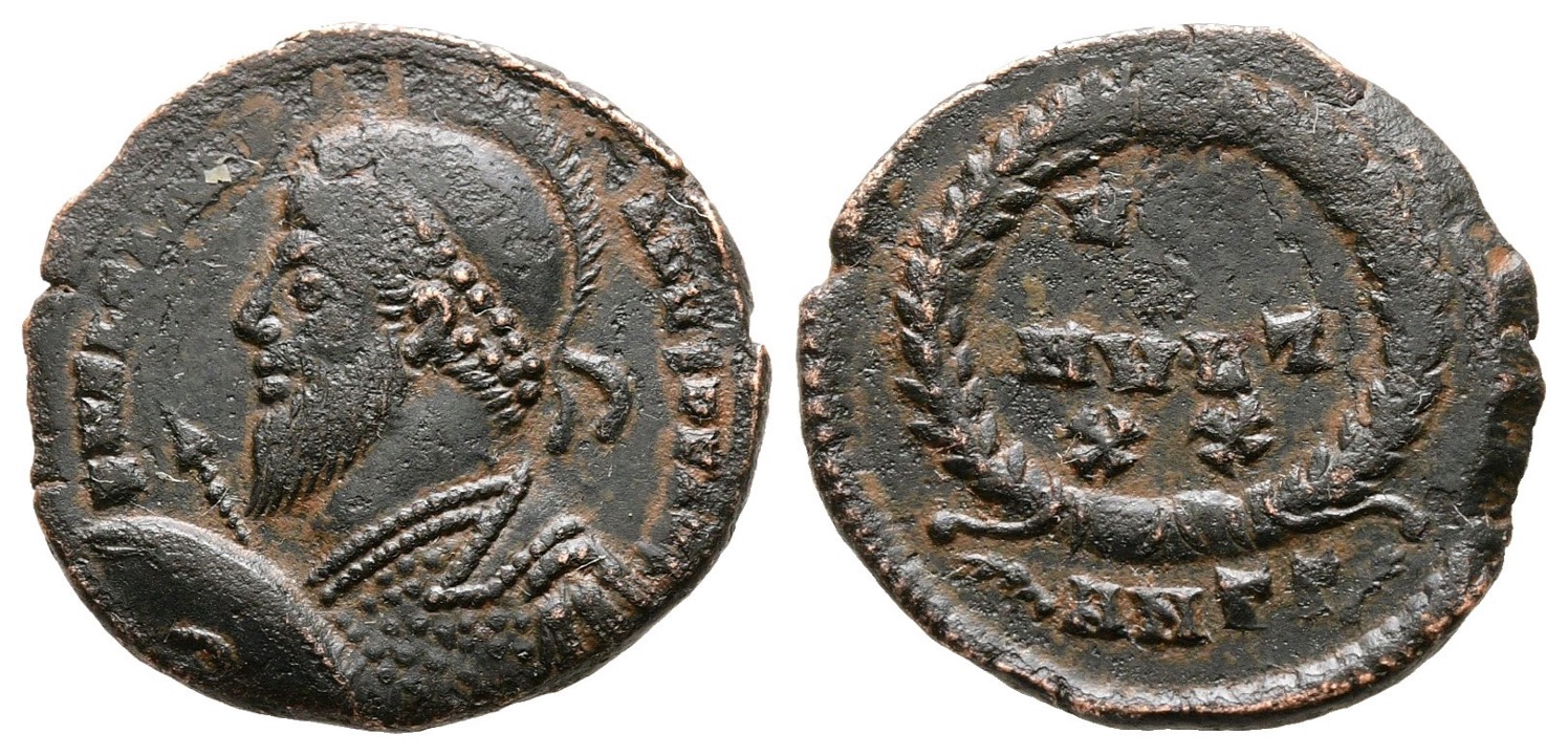 Julian II, The Apostate, 360 - 363 AD, Follis of Alexandria | Roman ...