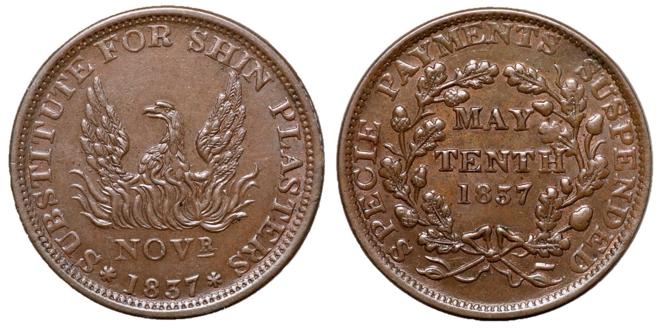 Hard Times Token, 1837 | North & Central American and Caribbean Coins