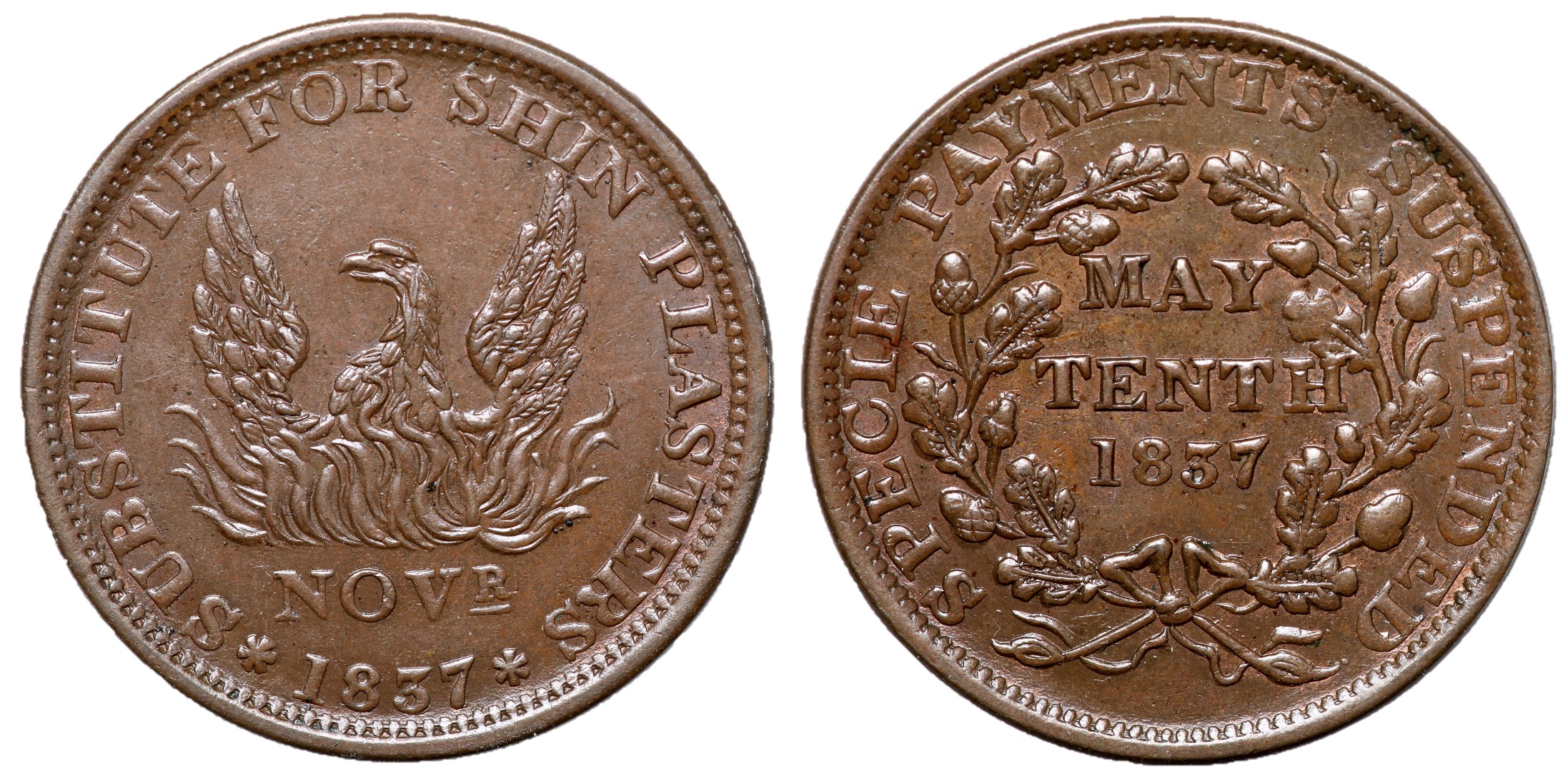 Hard Times Token, 1837 | North & Central American and Caribbean Coins