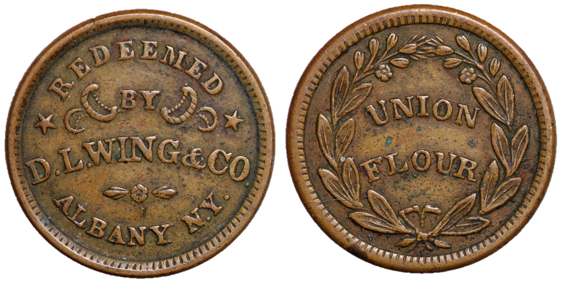 United States Civil War Token, Fuld 10H-1a | Tokens & Medals