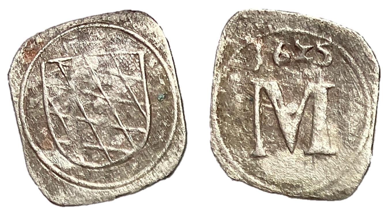German States, Bavaria, Maximilian I, 1625 Silver Pfennig | Medieval Coins