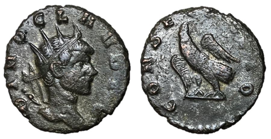 Divus Claudius II, 270 - 271 AD, Antoninianus, Eagle | Roman Imperial Coins