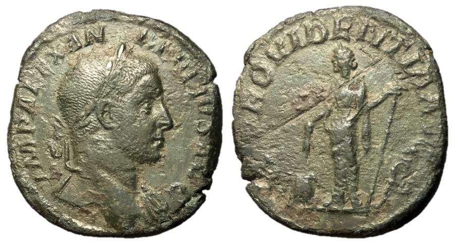 Severus Alexander, 222 - 235 AD, Sestertius with Providentia | Roman ...