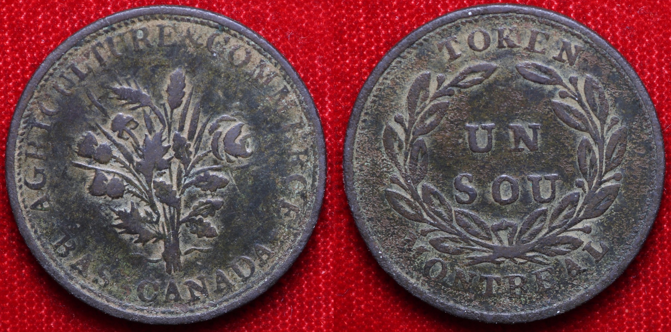 Canada, Lower, 1838, Sou or Halfpenny, 27mm | North & Central American ...