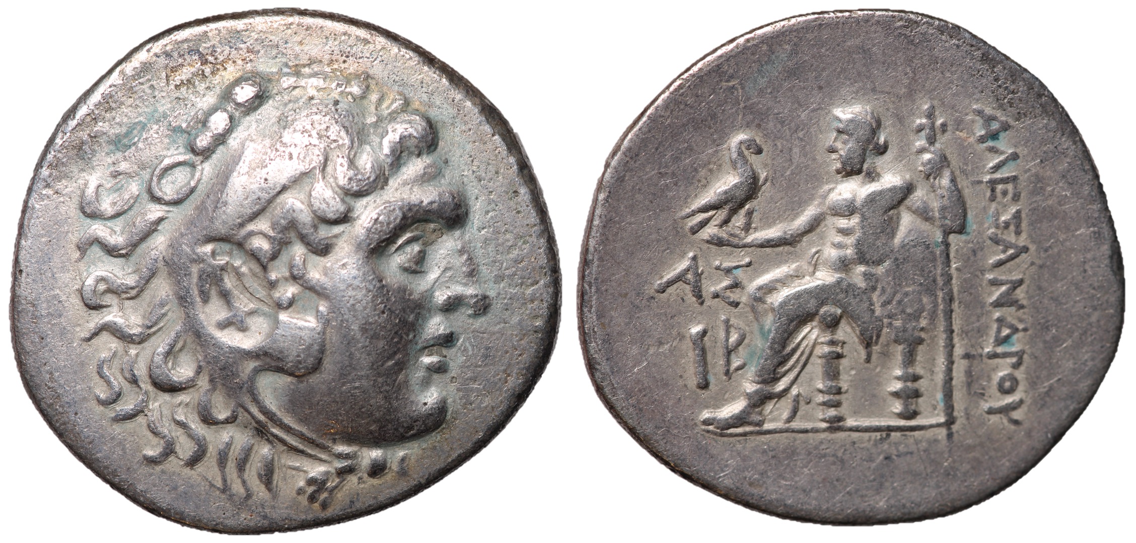 Pamphylia, Aspendos, 212 - 183 BC, Silver Tetradrachm, Type of ...