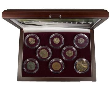 All Saints: A Collection of Eight Coins (Eight-Coin Box) | Lots ...