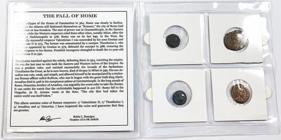 Fall of Rome: 4 Coin (Mini Album) | Lots & Collections