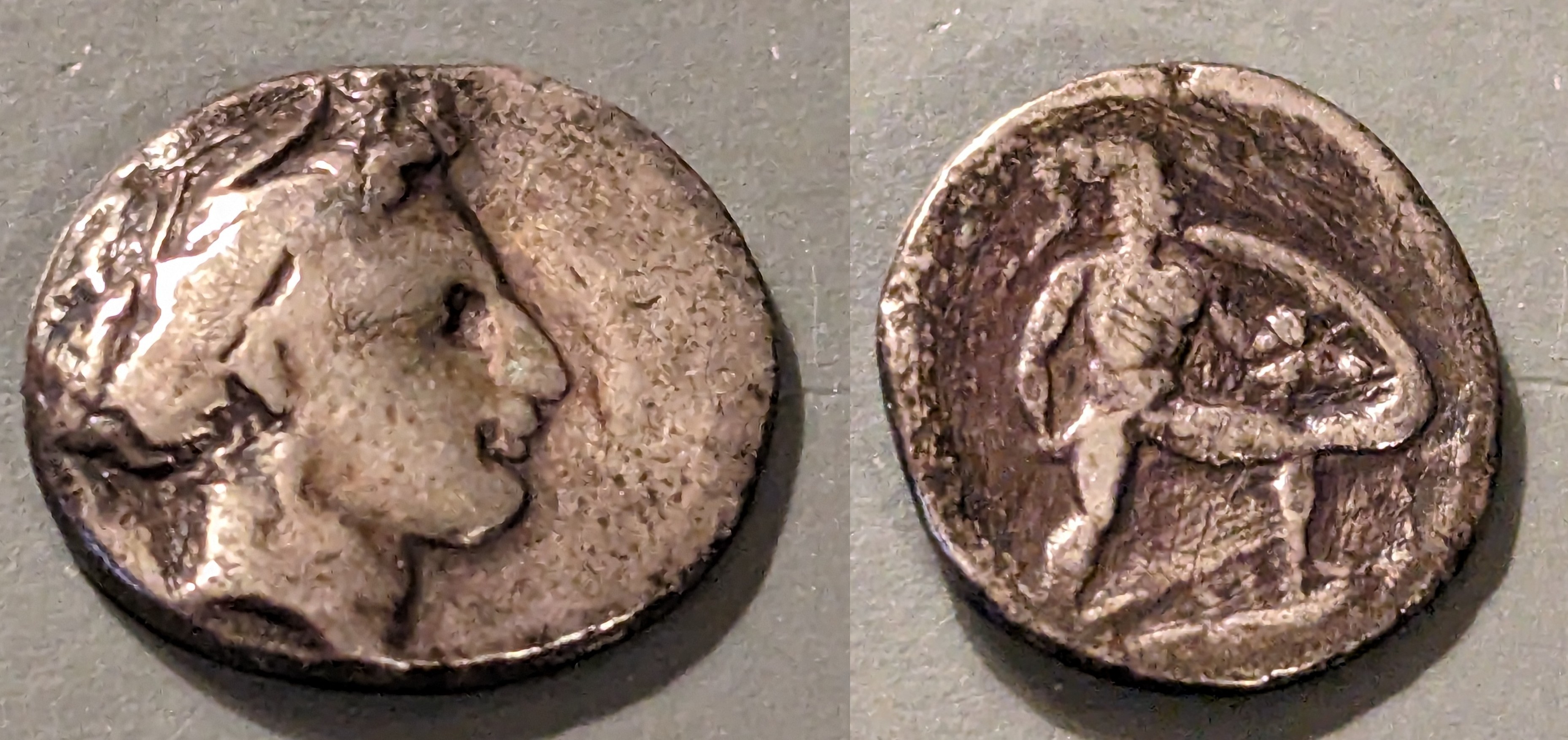 Lokris, Opunti. 369-338 NC. AR hemidrachm. Scarce! | Greek Coins